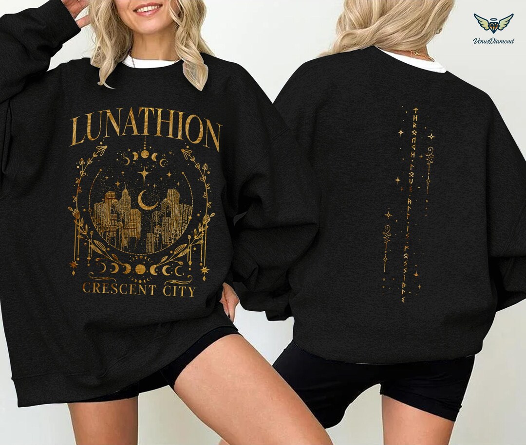 Lunathion Crescent City Shirt, Bryce Tattoo, Bryce Quinlan Merch ...