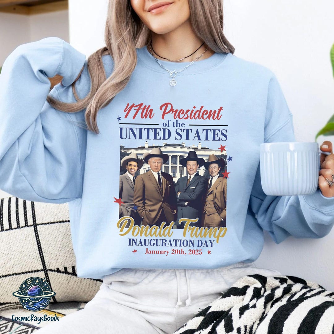 Donald Trump Inauguration Day 2025 Shirt, 47th US President ...