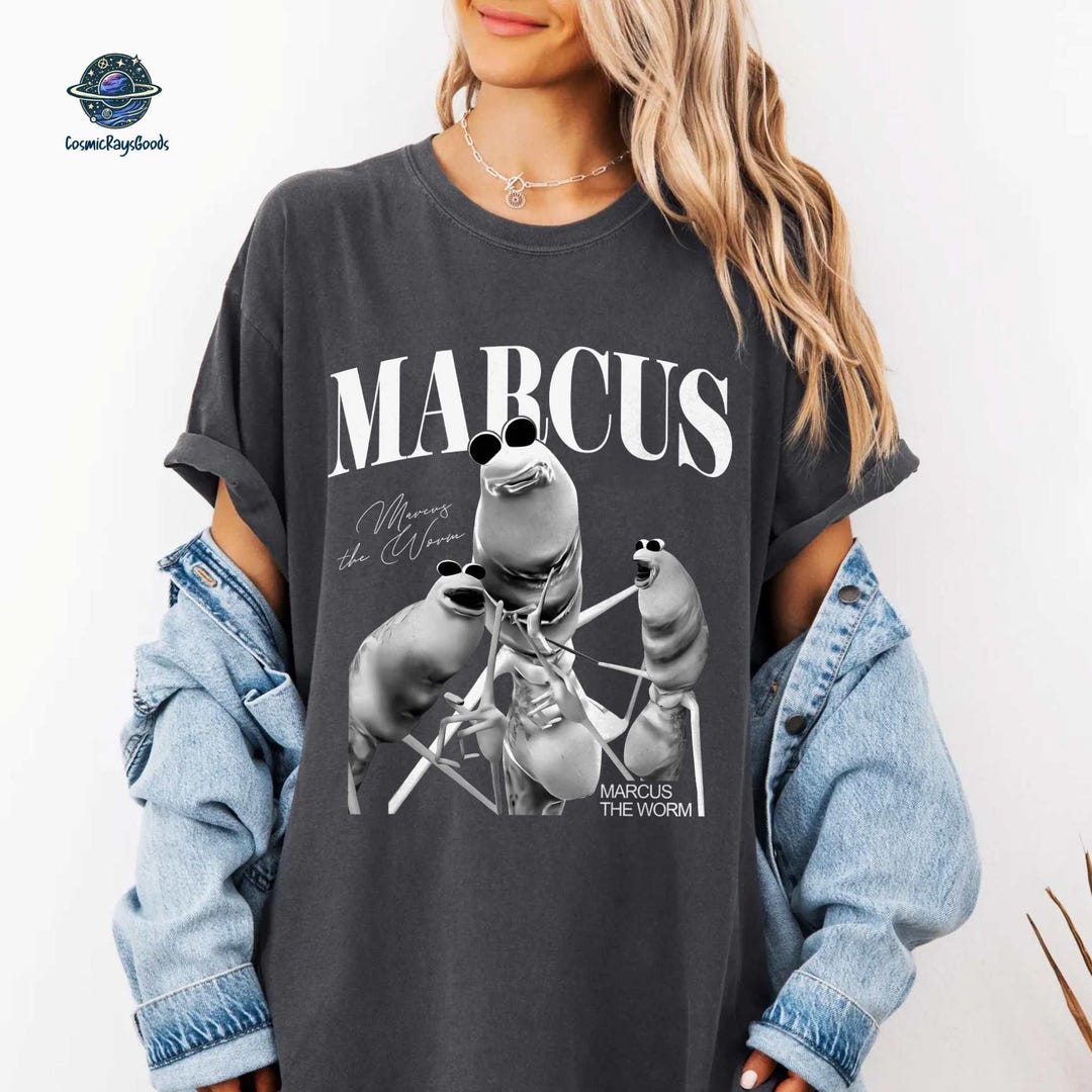 Marcus the Worm Shirt, Robert Help Marcus the Worm Ugly Sweatshirt ...