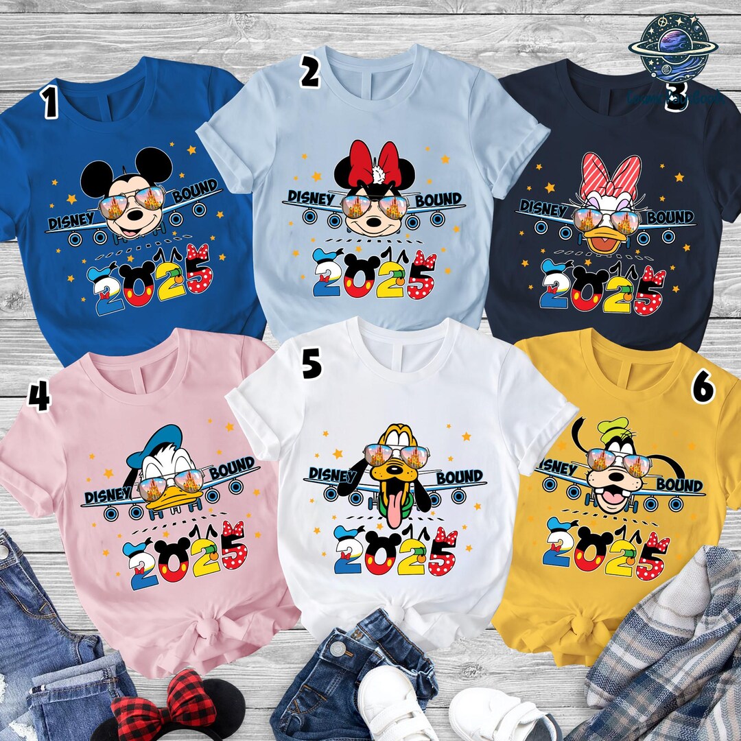 Disneybound Matching Shirt, Mickey and Friends Shirt, Disneybounding ...
