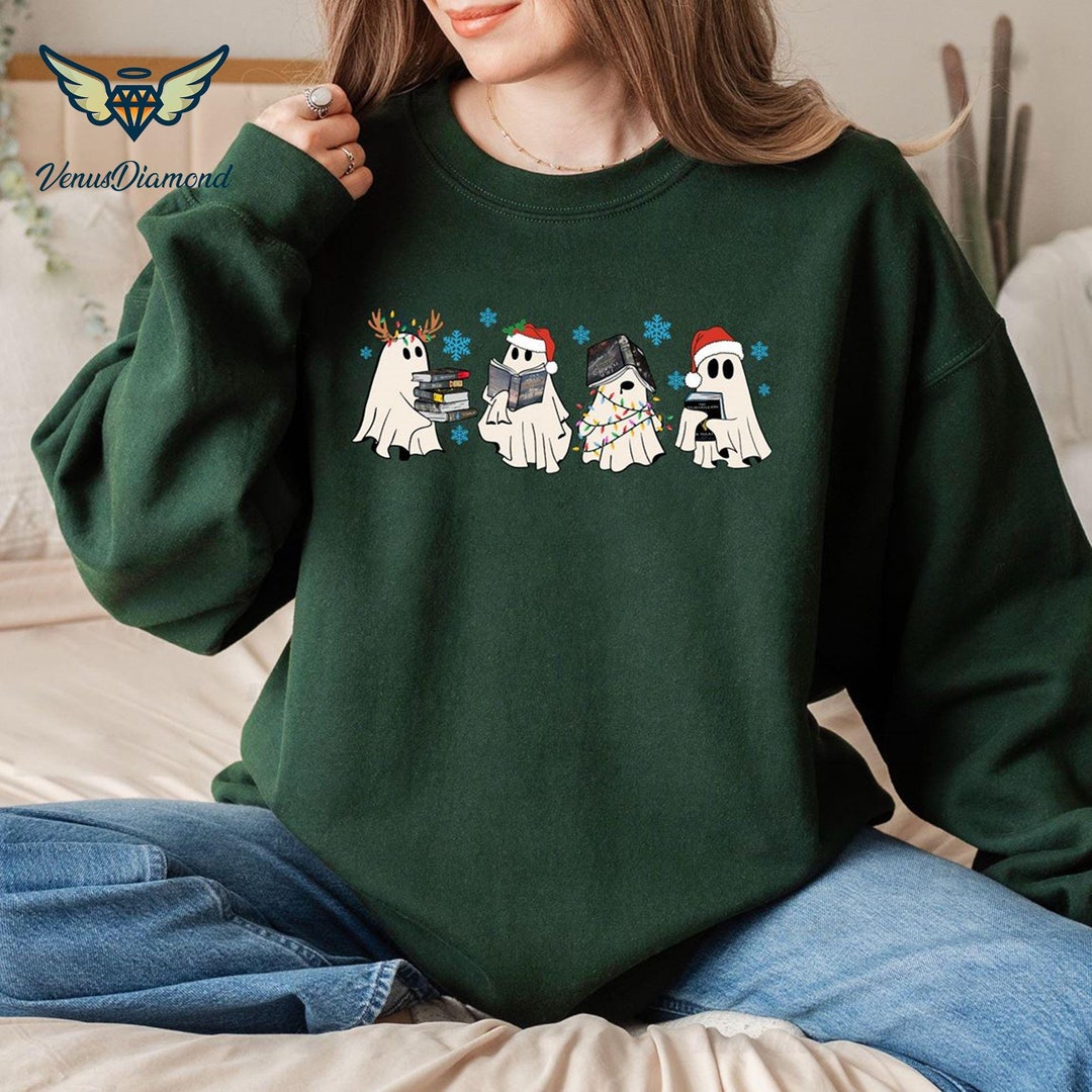 LOTR Christmas Ghost Book Sweater, Lord of the Rings, the Hobbit, Ghost ...