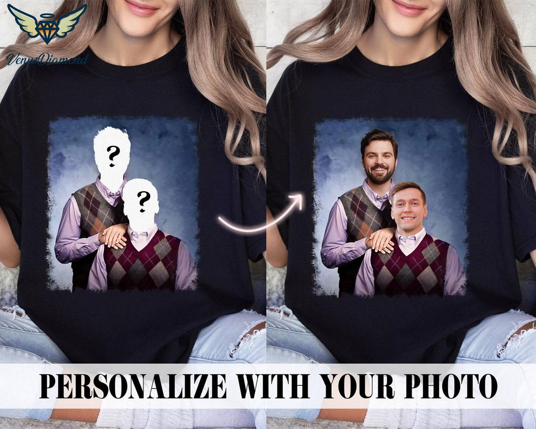 Custom Your Photo Step Brother Style Shirt, Vintage Graphic 90s Tshirt ...