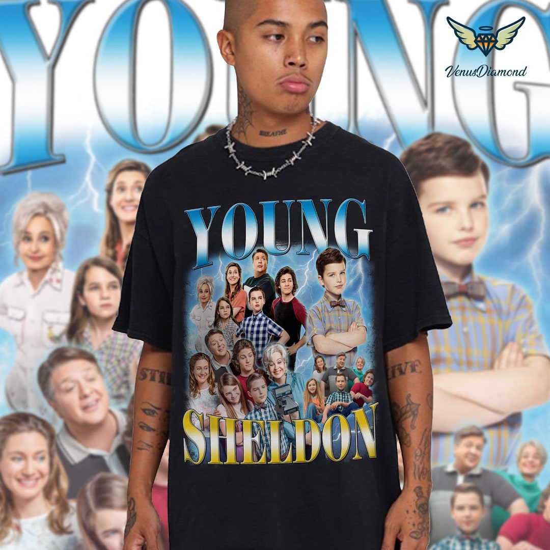 Young Sheldon 90s Vintage Shirt | Young Sheldon Homage Tshirt | Fan ...