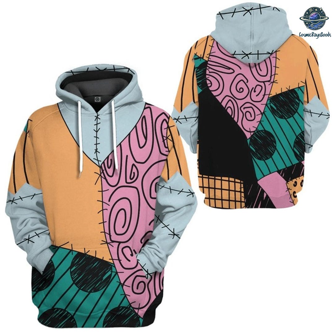Sally the Nightmare Before Christmas Cosplay Sweatshirt, Sally Full ...