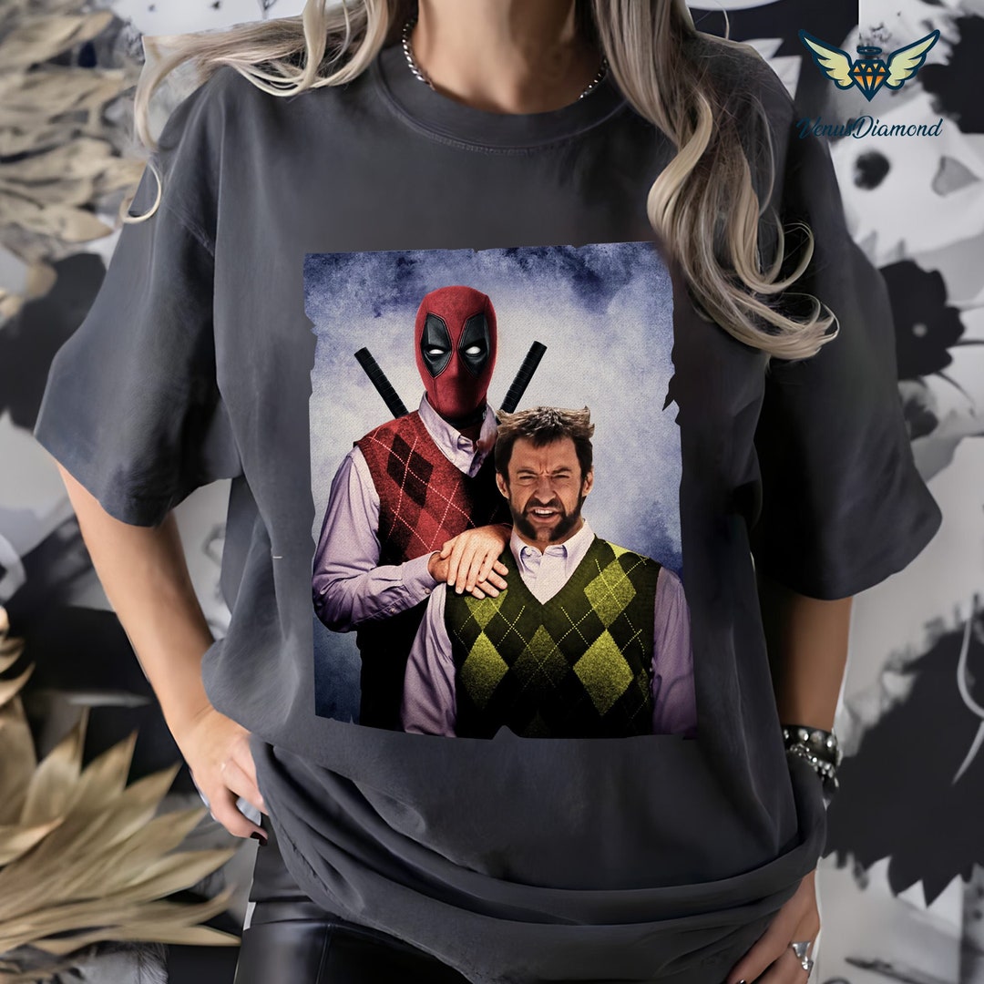 Deadpool Wolverine Brothers Shirt, Wolverine Deadpool Movie Tee ...