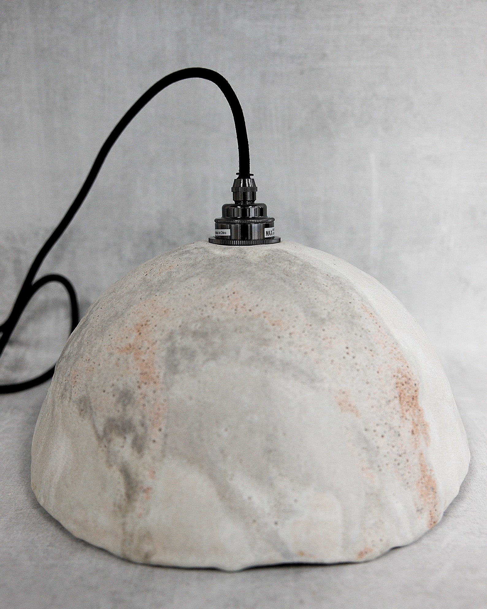 Handmade Clay Dome Pendant Light One of a Kind - Etsy UK