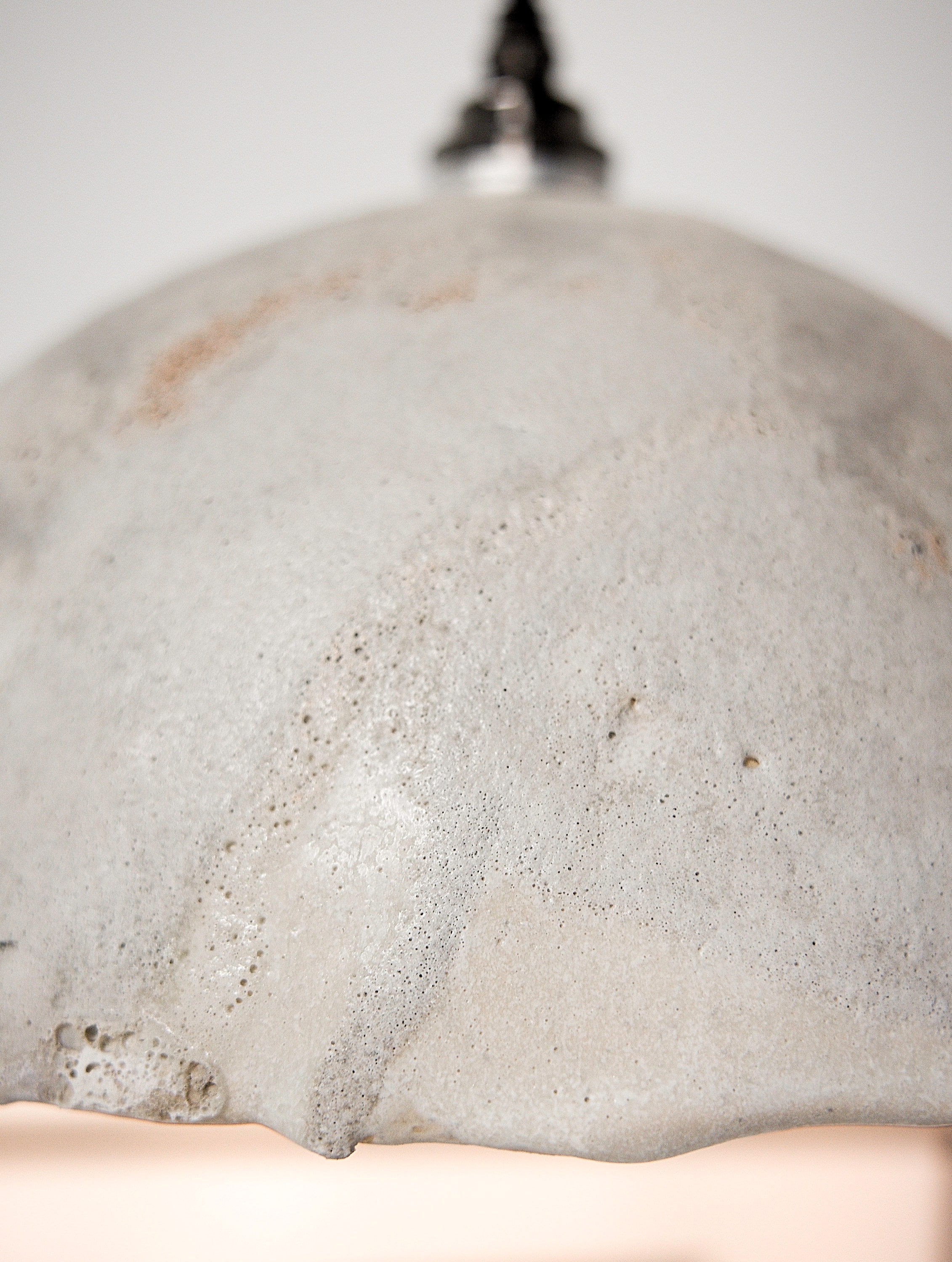 Handmade Clay Dome Pendant Light One of a Kind - Etsy