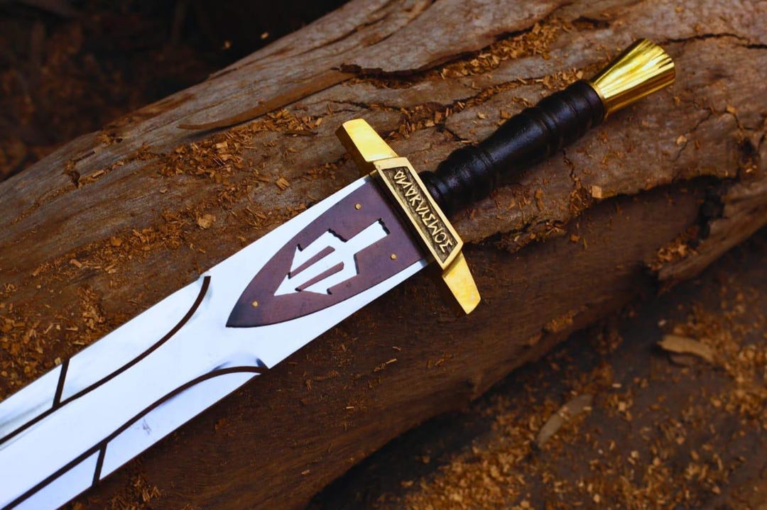 Handmade Stainless Steel Riptide Sword of Percy Jackson, Anaklusmos ...