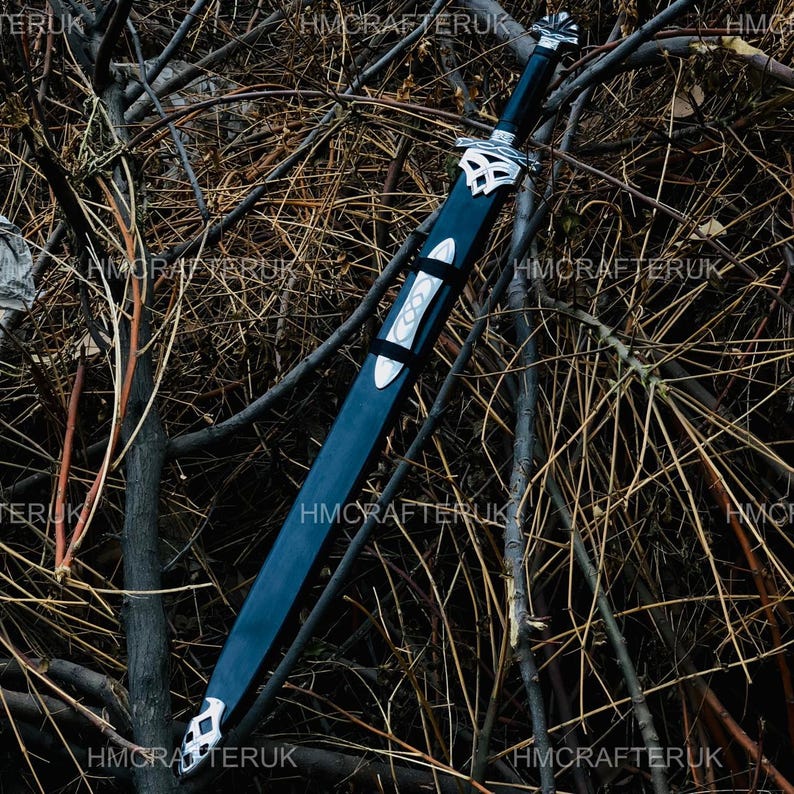 Hand Forged Damascus Steel Viking Sword, Medieval Sword, Northmen ...