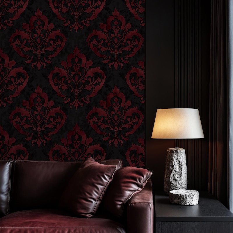 Velvet Wallpaper - Etsy