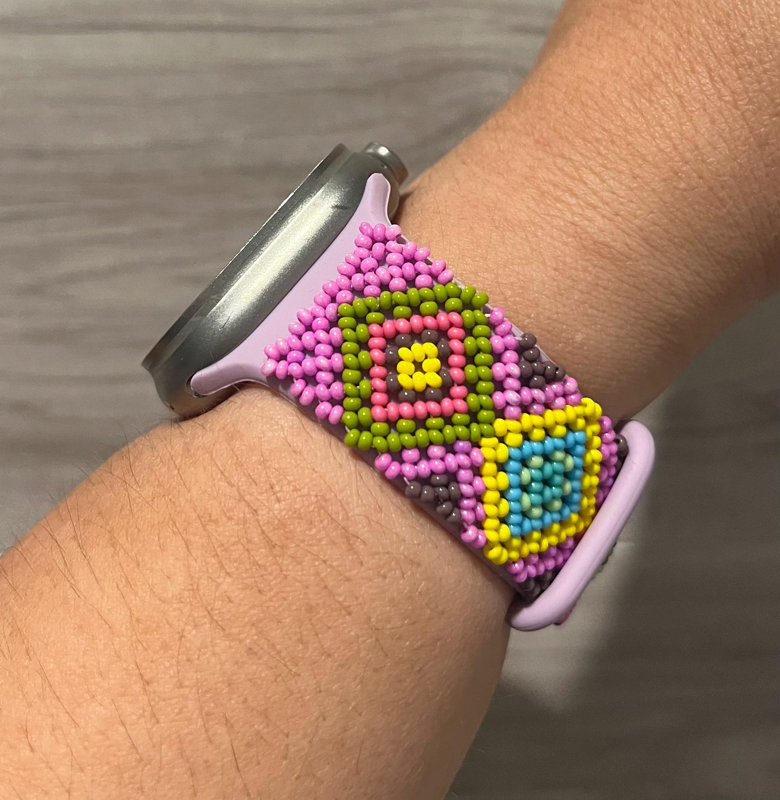 Beaded Watch Band - Etsy
