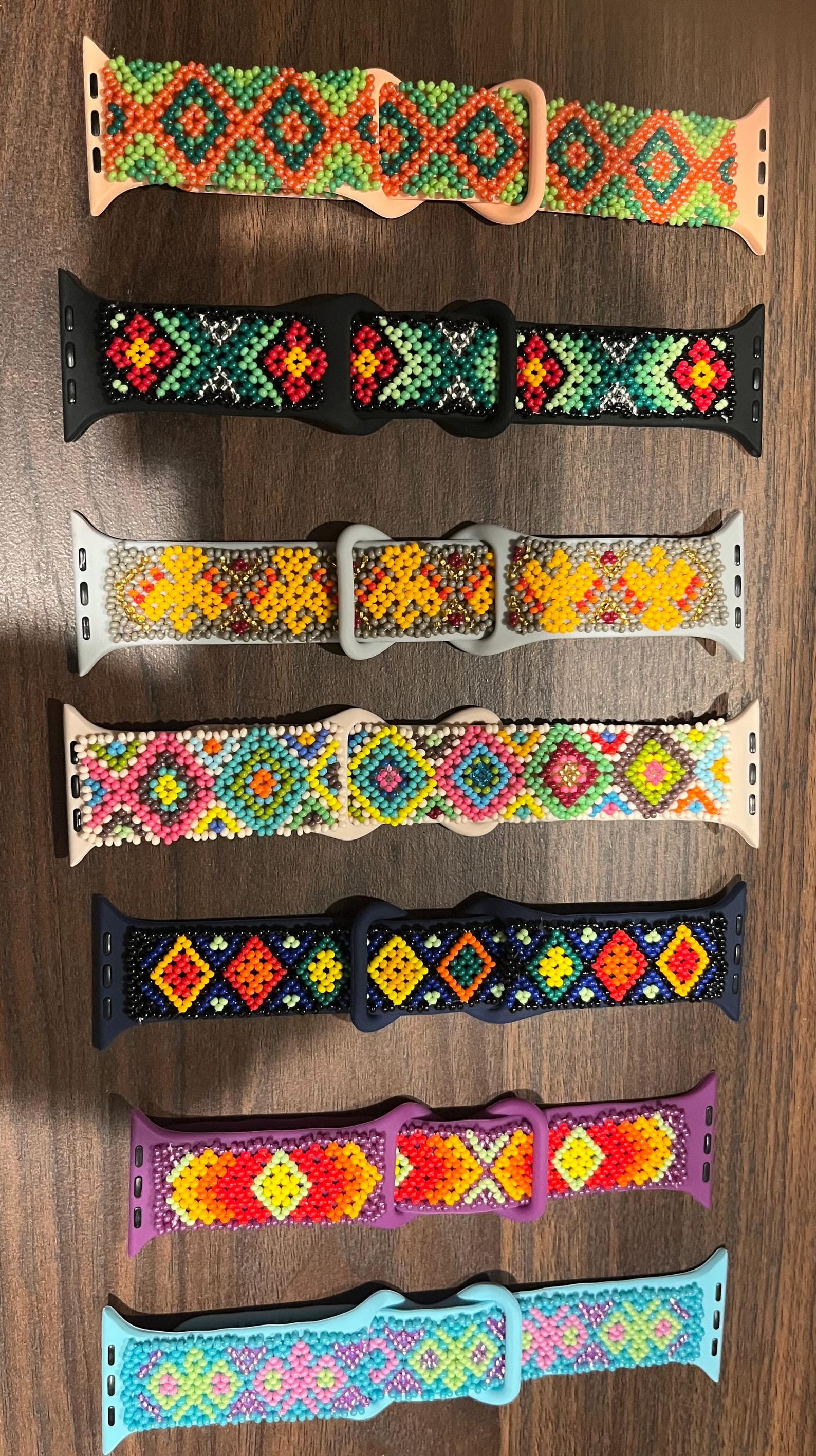 Beaded Watch Band - Etsy