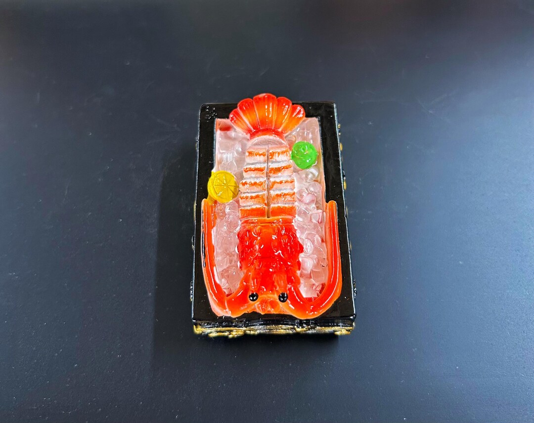 Miniature Lobster Sashimi Fridge Magnet, High-quality Stimulated ...