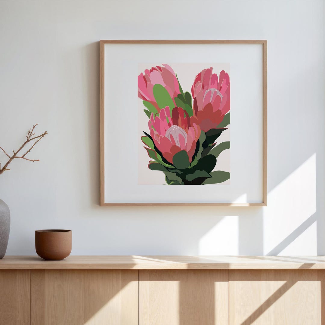 Australian Native Flower, Artbook, Family Bouquet, Flower Market Poster ...