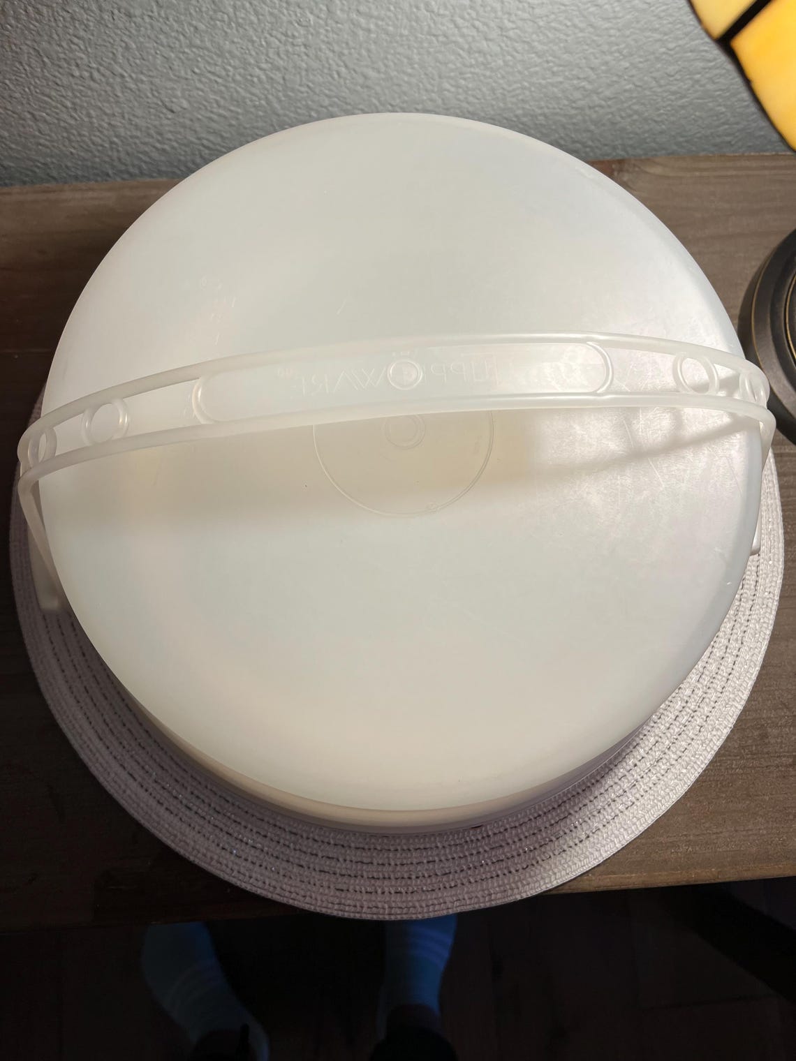 Vintage Tupperware Pie Carrier Taker Cake Carrier 3 Piece Set - Etsy