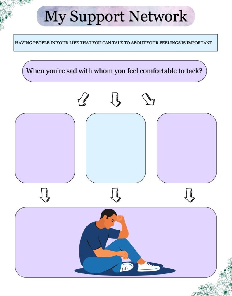Coping With Divorce Journal for Kids | Printable Divorce Workbook for ...