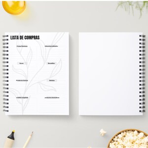 Spanish Grocery List Printable: PDF Shopping Template - Etsy