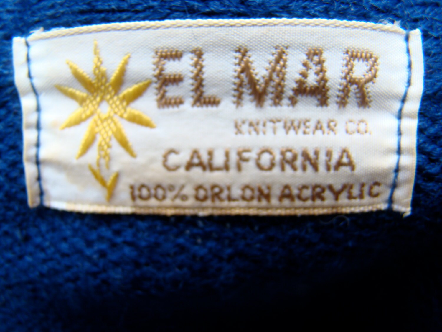 Vintage 60s / Elmar / Knitwear / V Neck / Sweater Vest / LARGE - Etsy