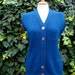 Vintage 60s / Elmar / Knitwear / V Neck / Sweater Vest / LARGE - Etsy