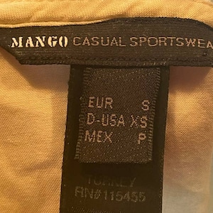 Mango Womens A-lined Mini Dress White Ruffle Trim Cottagecore XS - Etsy