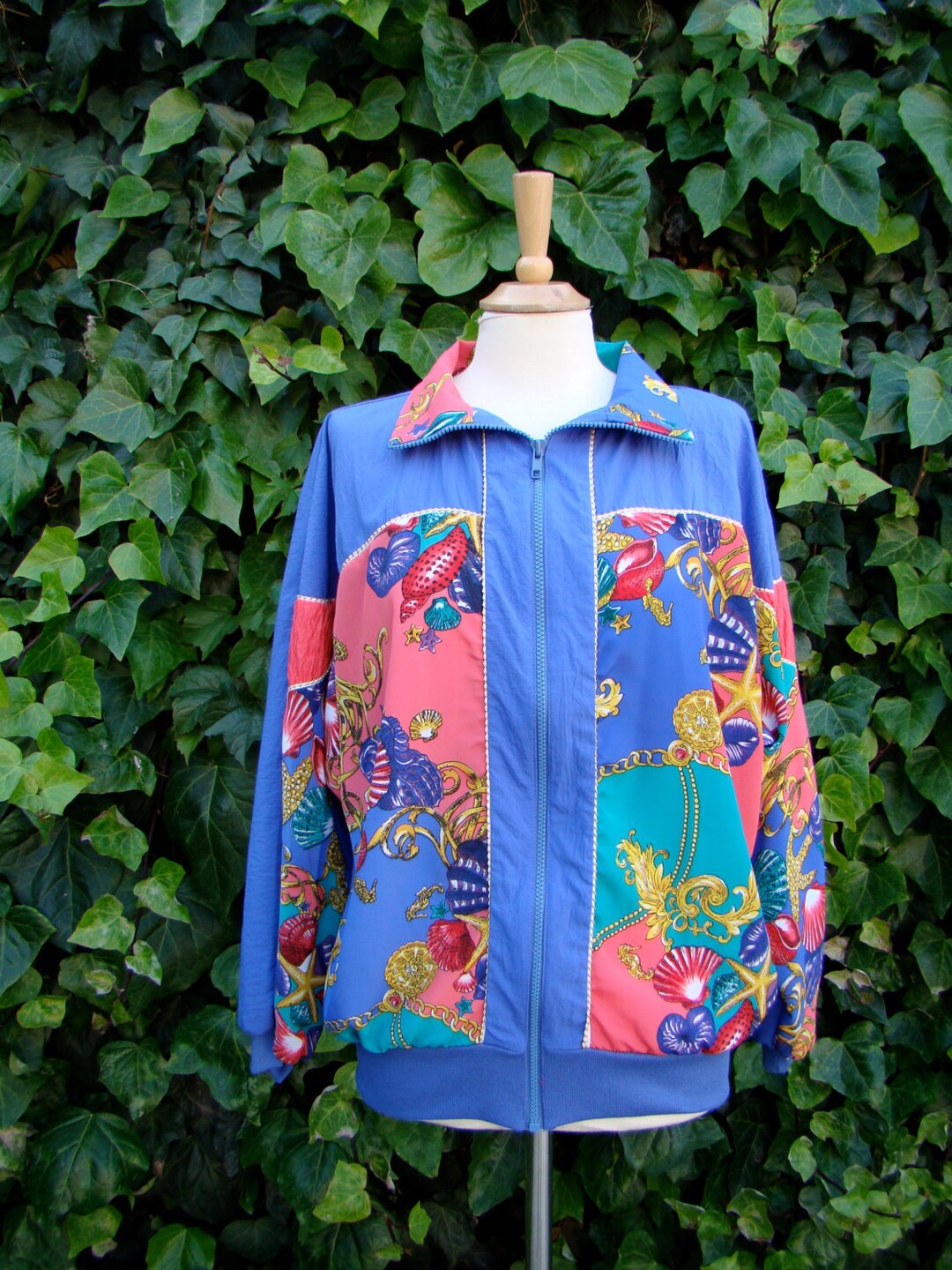 Vintage 80s / Sea Shell / Windbreaker Jacket / SMALL - Etsy