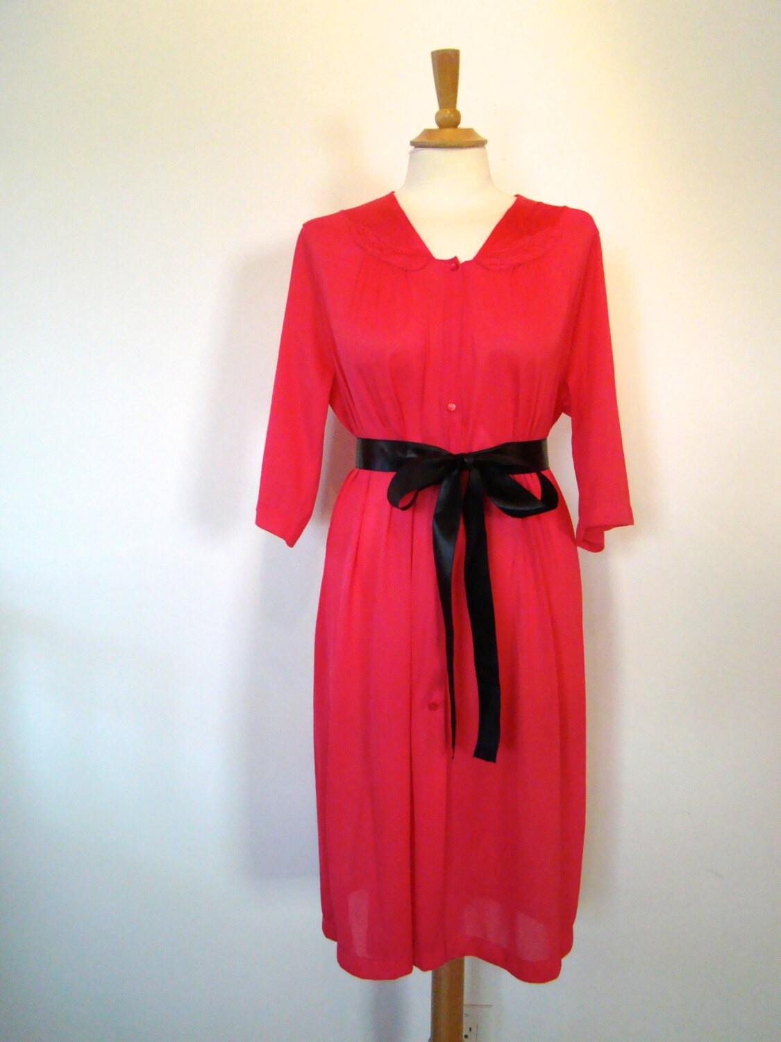 Vintage 70s / Hot Pink / Vassarette / Lingerie / Boudoir / - Etsy