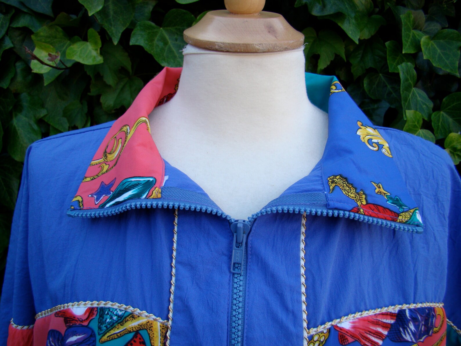 Vintage 80s / Sea Shell / Windbreaker Jacket / SMALL - Etsy
