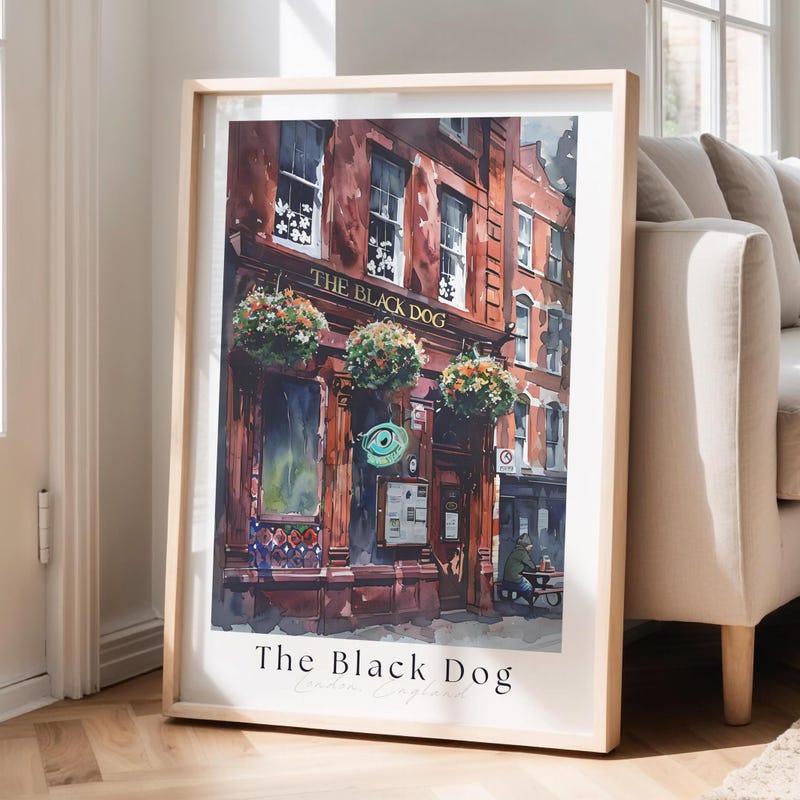 Dog Pub Prints - Etsy