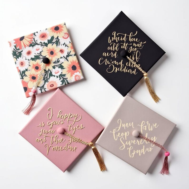 Graduation Cap Design Ideas for Women – DIY Grad Hat Decoration Guide ...