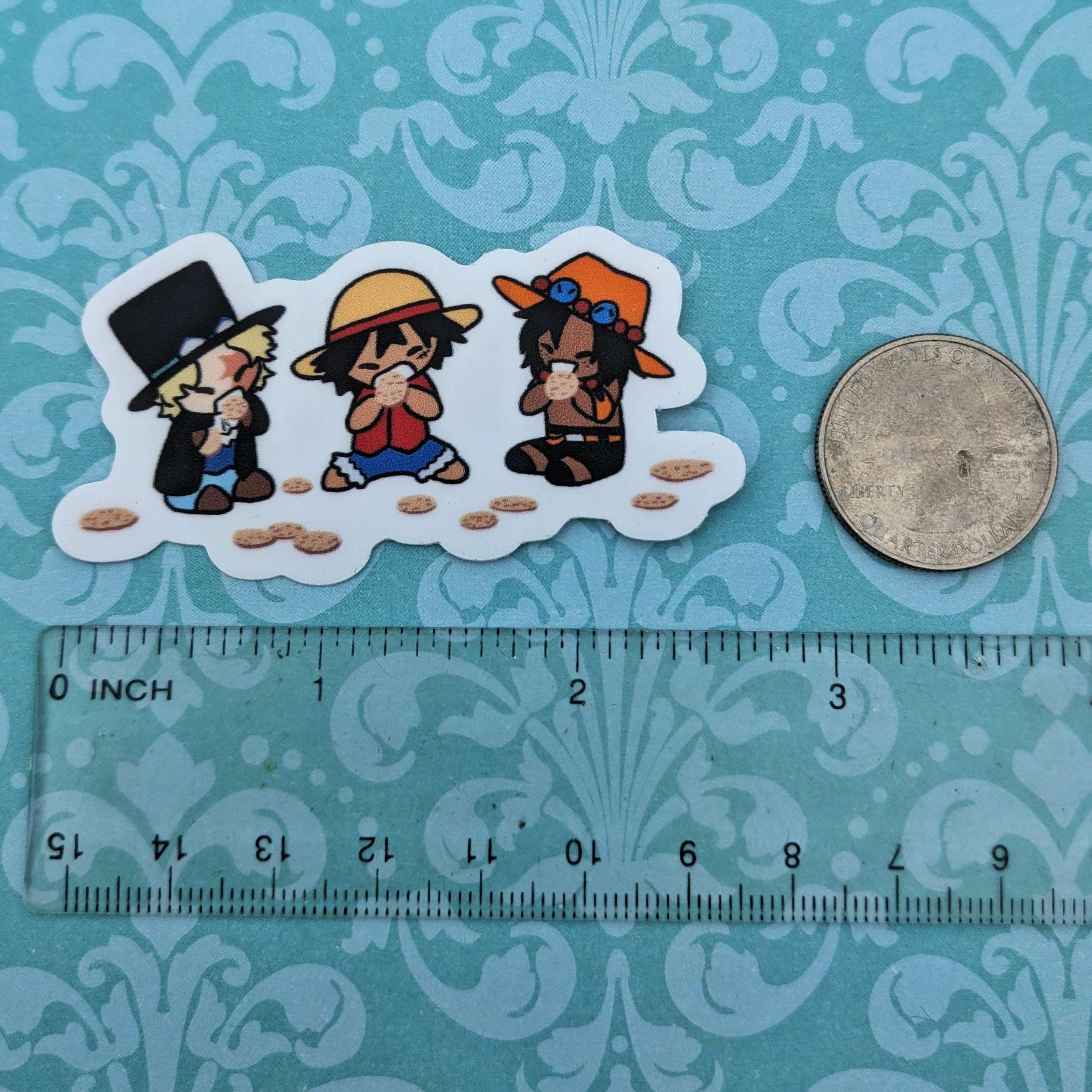 One Piece Stickers, Ace Yamato Luffy Sabo ASL - Etsy