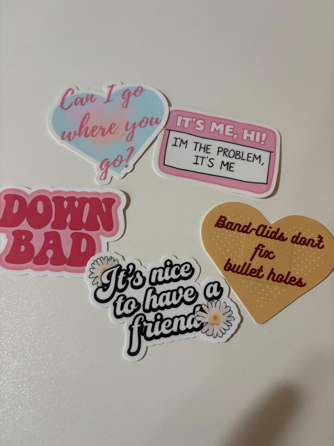 Swiftie Stickers | 3x2 Inch White Vinyl Sticker | Die-cut Matte Decal ...