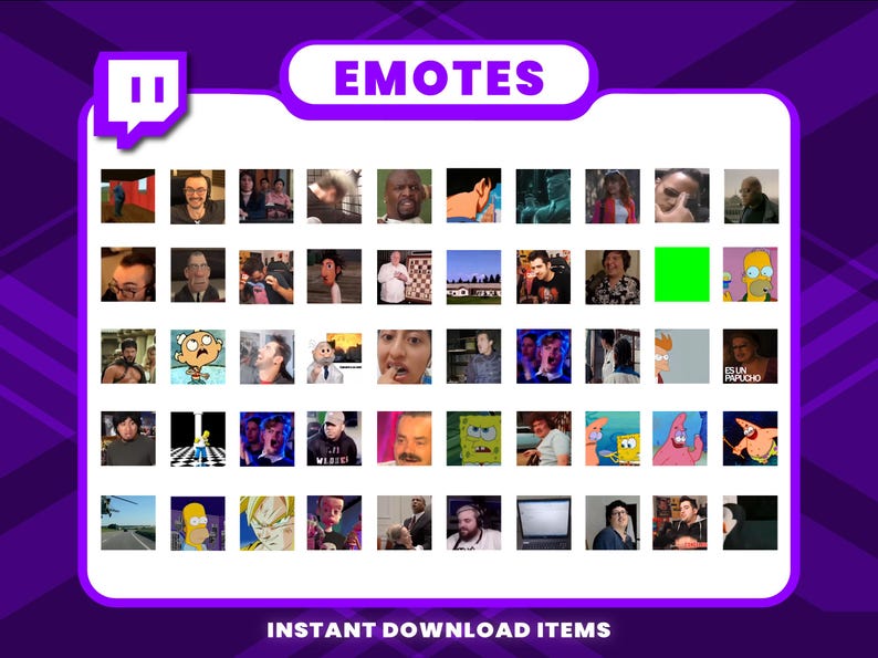 Animated Meme Emotes | Funny Twitch Emotes | Lol Gif Emote | Kick ...