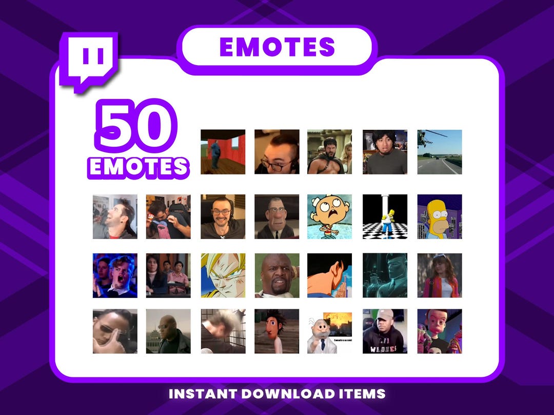 Animated Meme Emotes | Funny Twitch Emotes | Lol Gif Emote | Kick ...