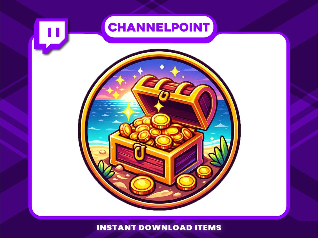 Chest on the Shore Channel Point , Channel Point Icons for Twitch ...