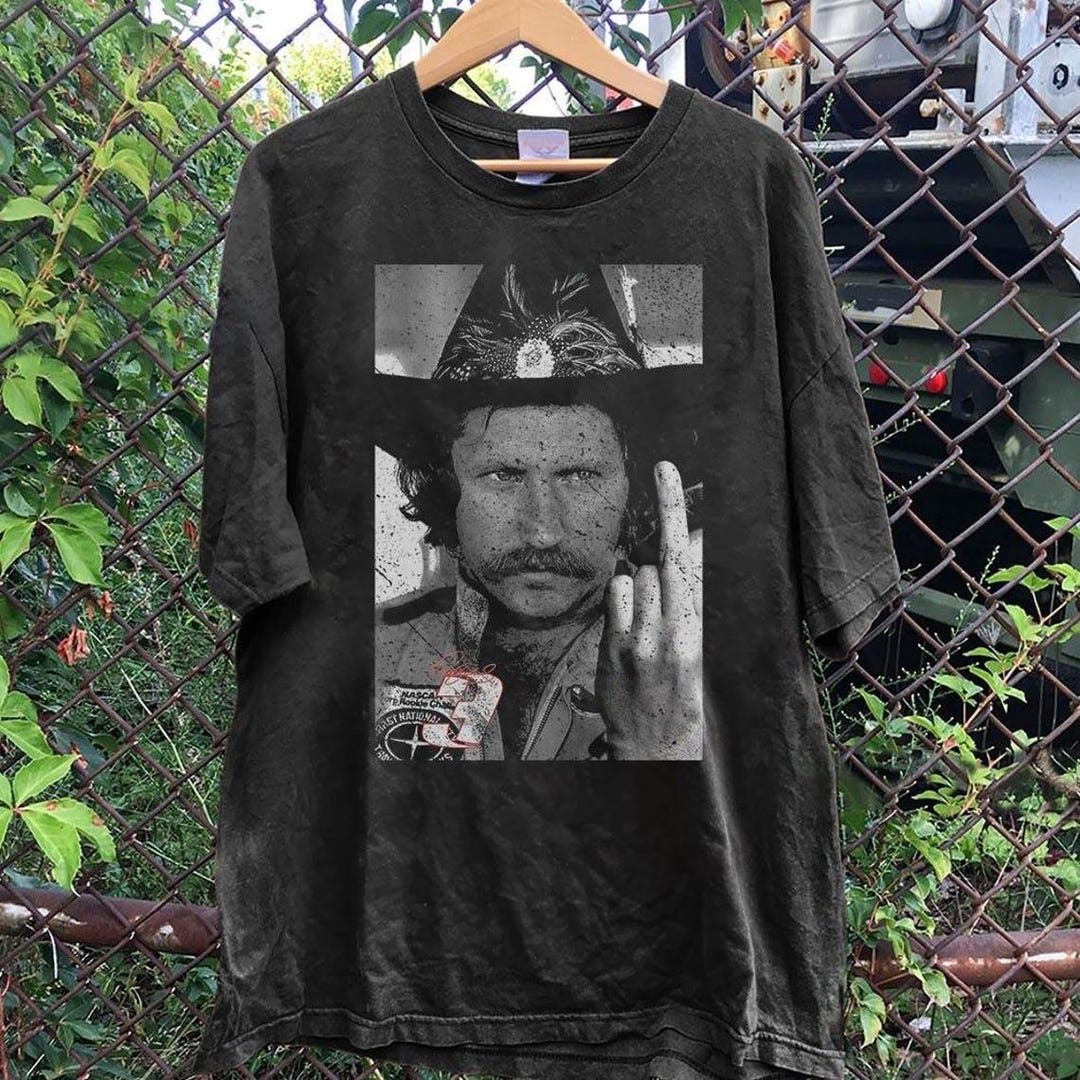 Racing Middle Finger T-shirt, 90s Nascar Shirt, Dale Earnhardt Tee ...