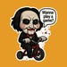 Horror Sticker | Jigsaw Sticker | SAW Movies | Horror Fans | Print Then ...
