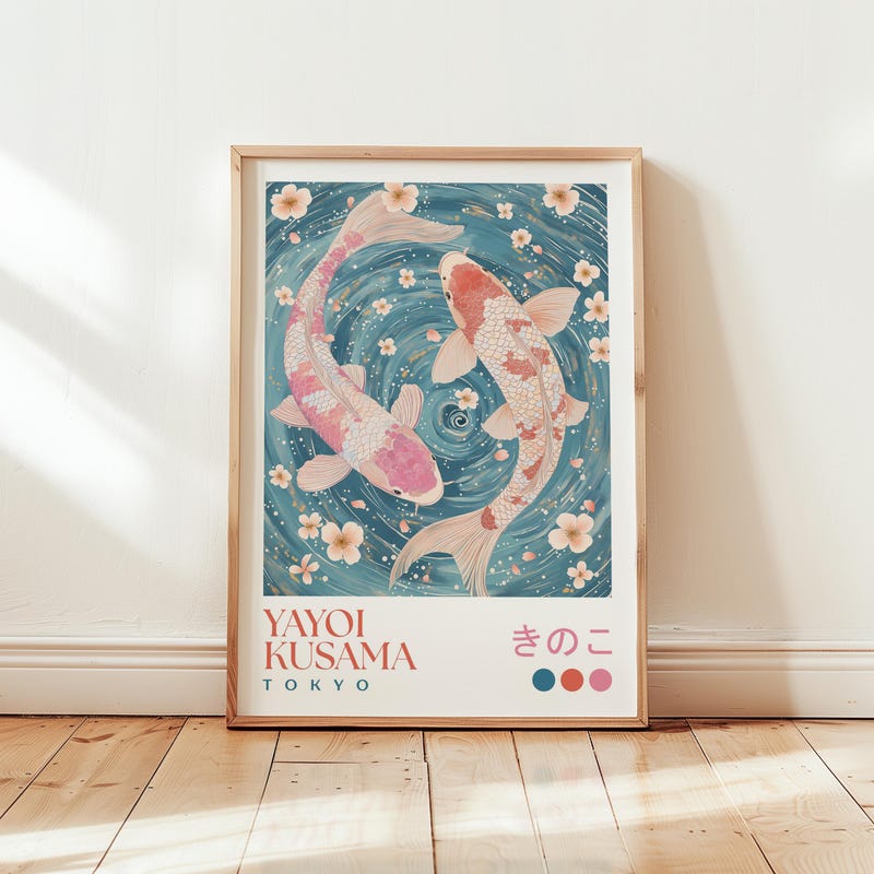 Hellblau koi - Etsy.de