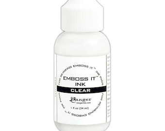 Ranger Full Size Emboss It Clear Embossing Ink Pad - Etsy