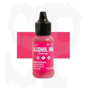 Ranger Tim Holtz Alcohol Ink Flamingo Alcohol Ink .5 Fl - Etsy