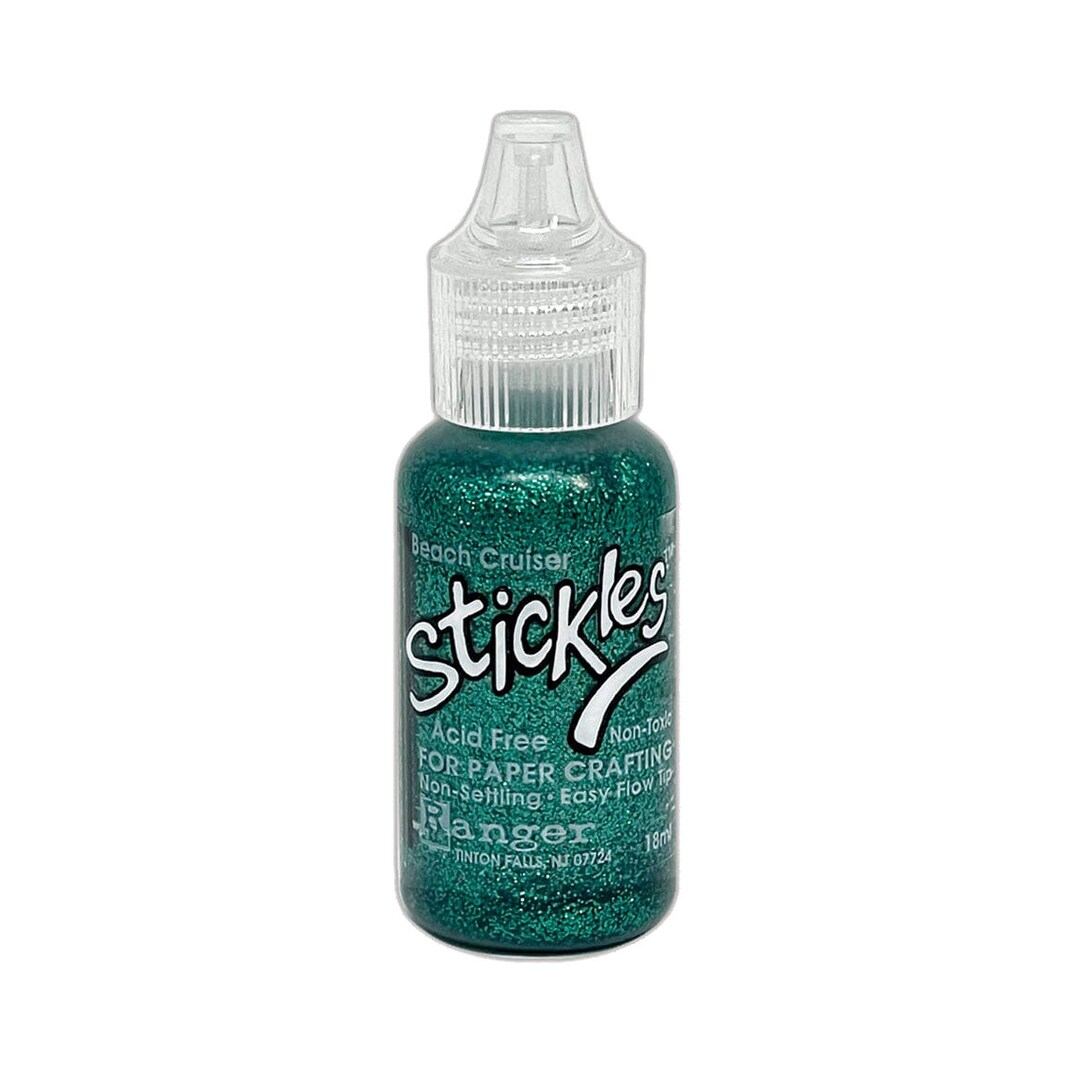 Ranger, Stickles Glitter Glue, Beach Cruiser Glitter Glue, Green ...