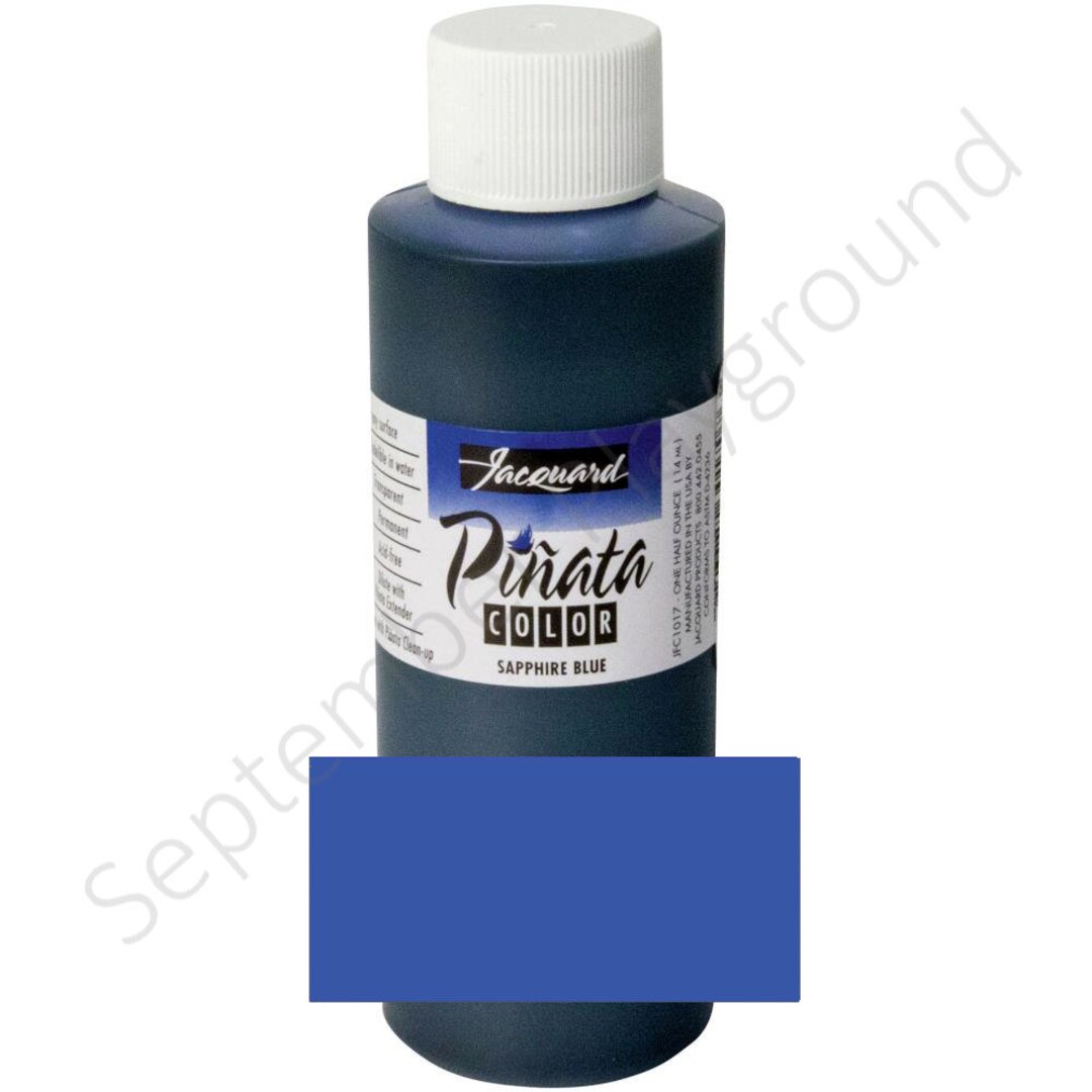 Jacquard, Piñata Color, Alcohol Ink, Sapphire Blue Alcohol Ink, 4 Fl Oz ...