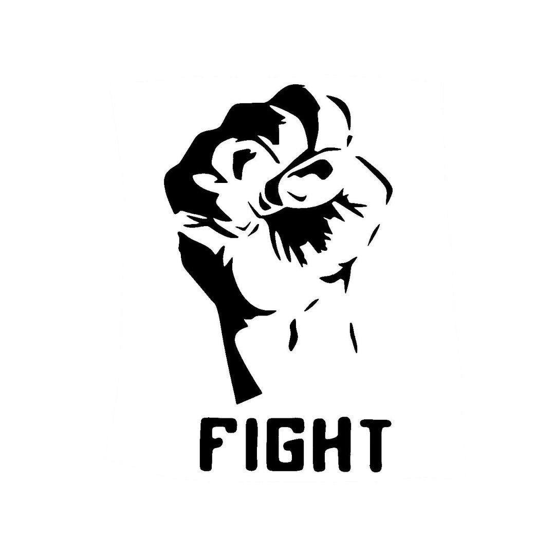 Really Great Stencils, Fist Fight Stencil, 6" X 6", Background, Stand ...