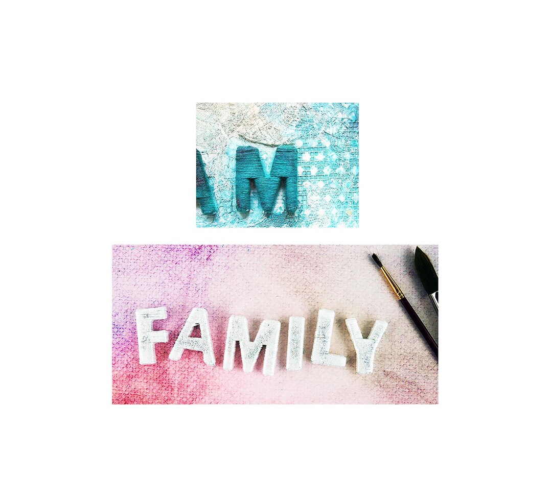 Prima, Jamie Dougherty, Bloom, Thread Letters, Family, Chunky Letters ...