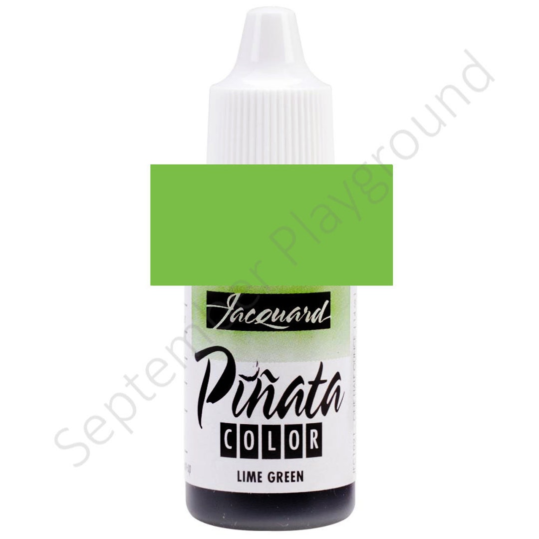 Jacquard Piñata Color Alcohol Ink Lime Green .5 Oz - Etsy