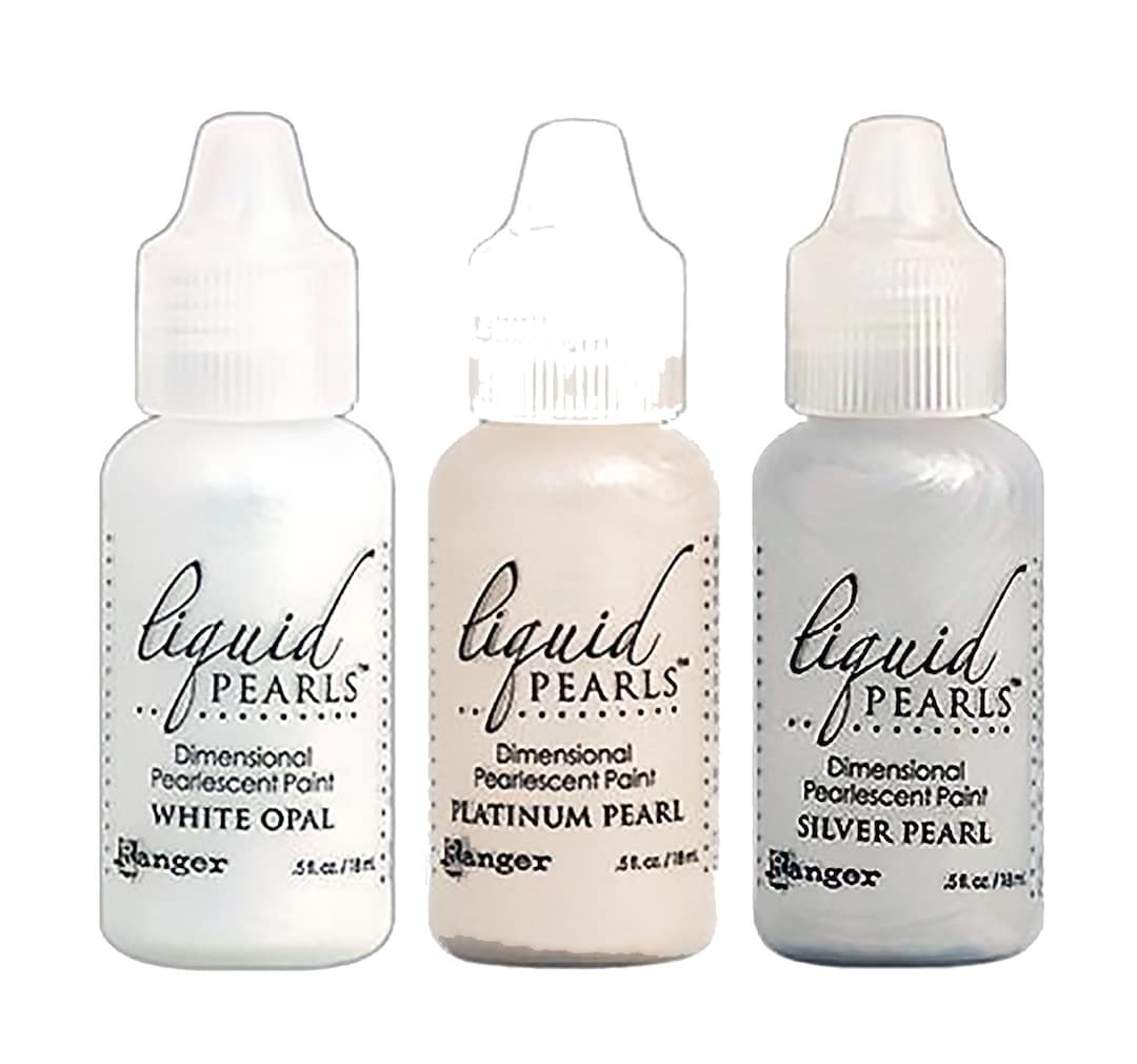 Ranger, Liquid Pearls, 3 Colors, Pearlescent Paint, White Opal ...