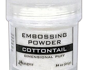 Ranger Embossing Powder Cottontail White Dimensional - Etsy