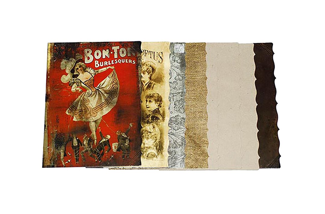 Glitz Design, French Kiss, Chipboard Album, Book Covers & Pages, Mini ...