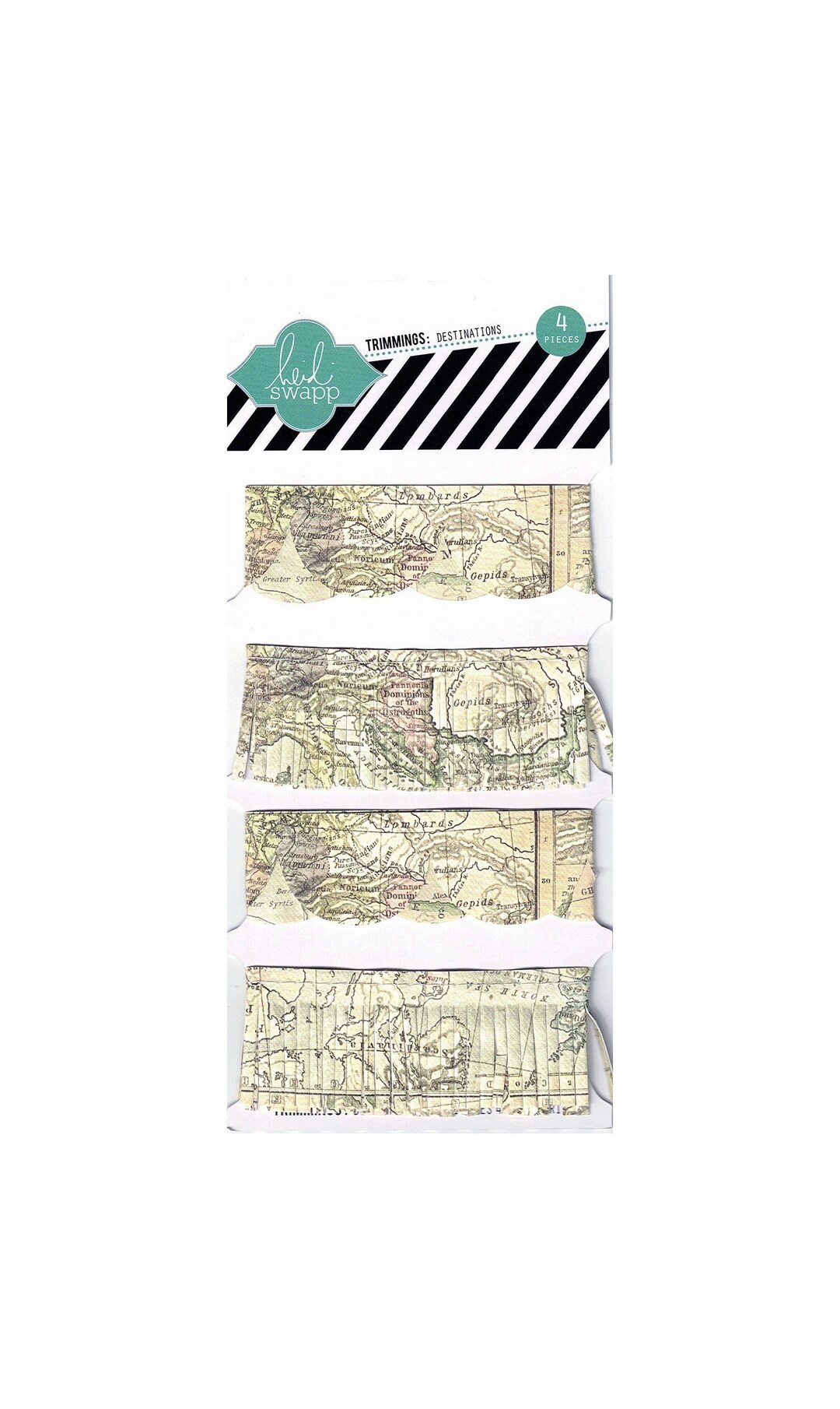 Heidi Swapp, Ribbon Embellishments, Trimmings, Paper Ribbon ...