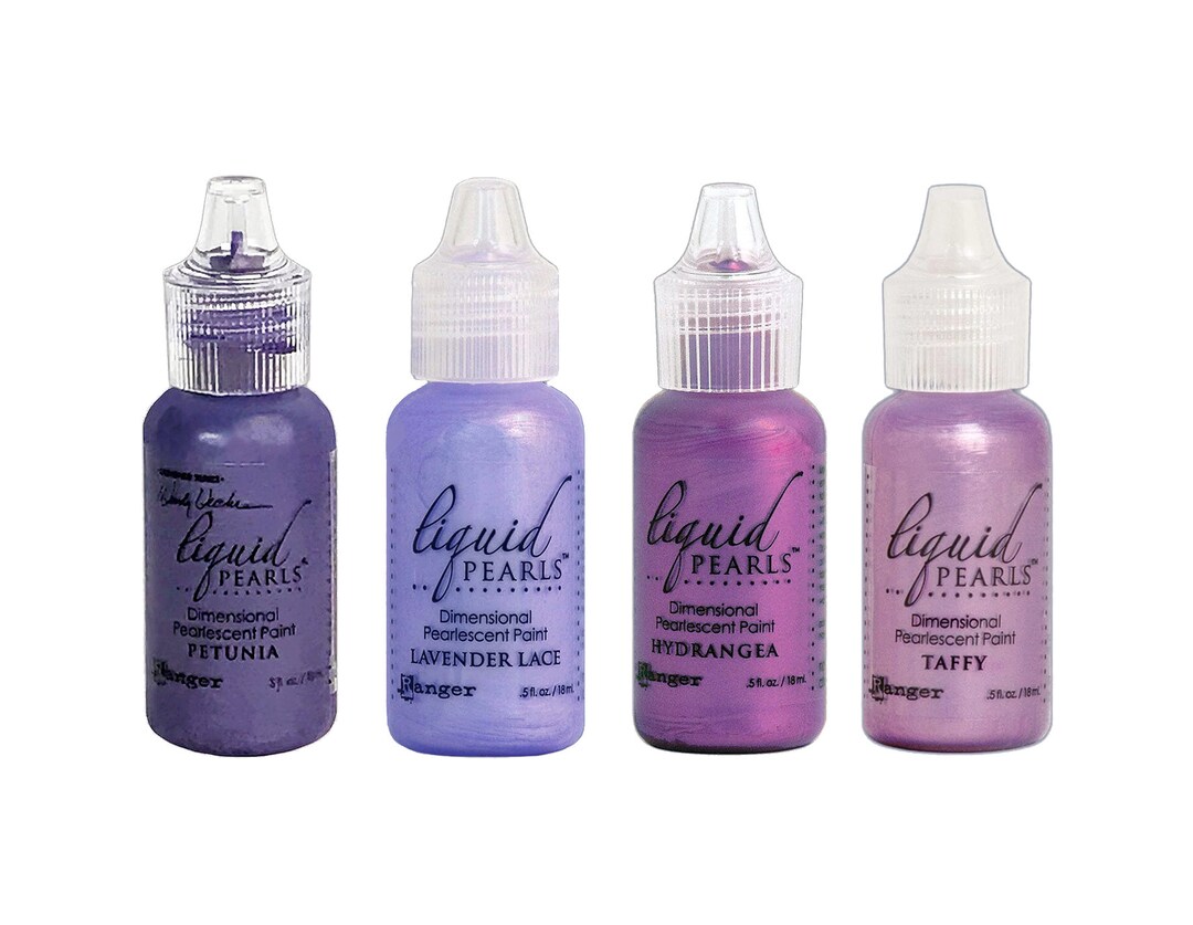 Ranger, Liquid Pearls, the Purples, Set of 4, Purple Liquid Pearls ...