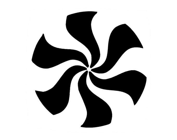 Really Great Stencils, Spiral Swirl 5 Stencil, 4x4", Small Swirl ...